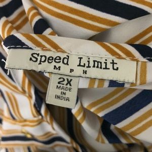 Speed Limit 98 | Tops | Speed Limit Mph Blouse | Poshmark
